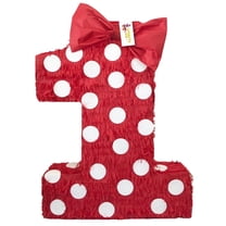 Red Strawberry Pinata 19" Red color Strawberry Themed Happy Birthday ...