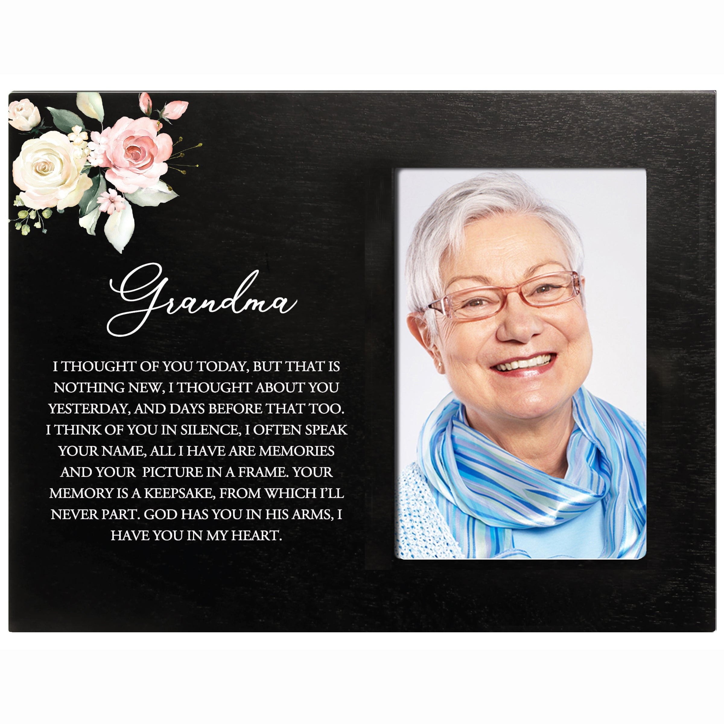 LifeSong Milestones Memorial Picture Frame for Sympathy Gifts - Grandma ...
