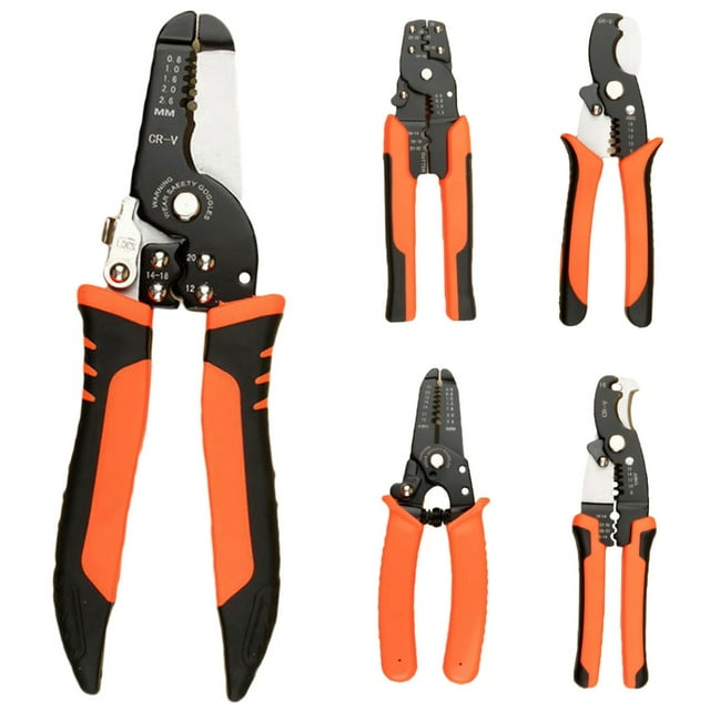 Multifunctional Wire Stripper, Cable Crimper, and Automatic Terminal ...