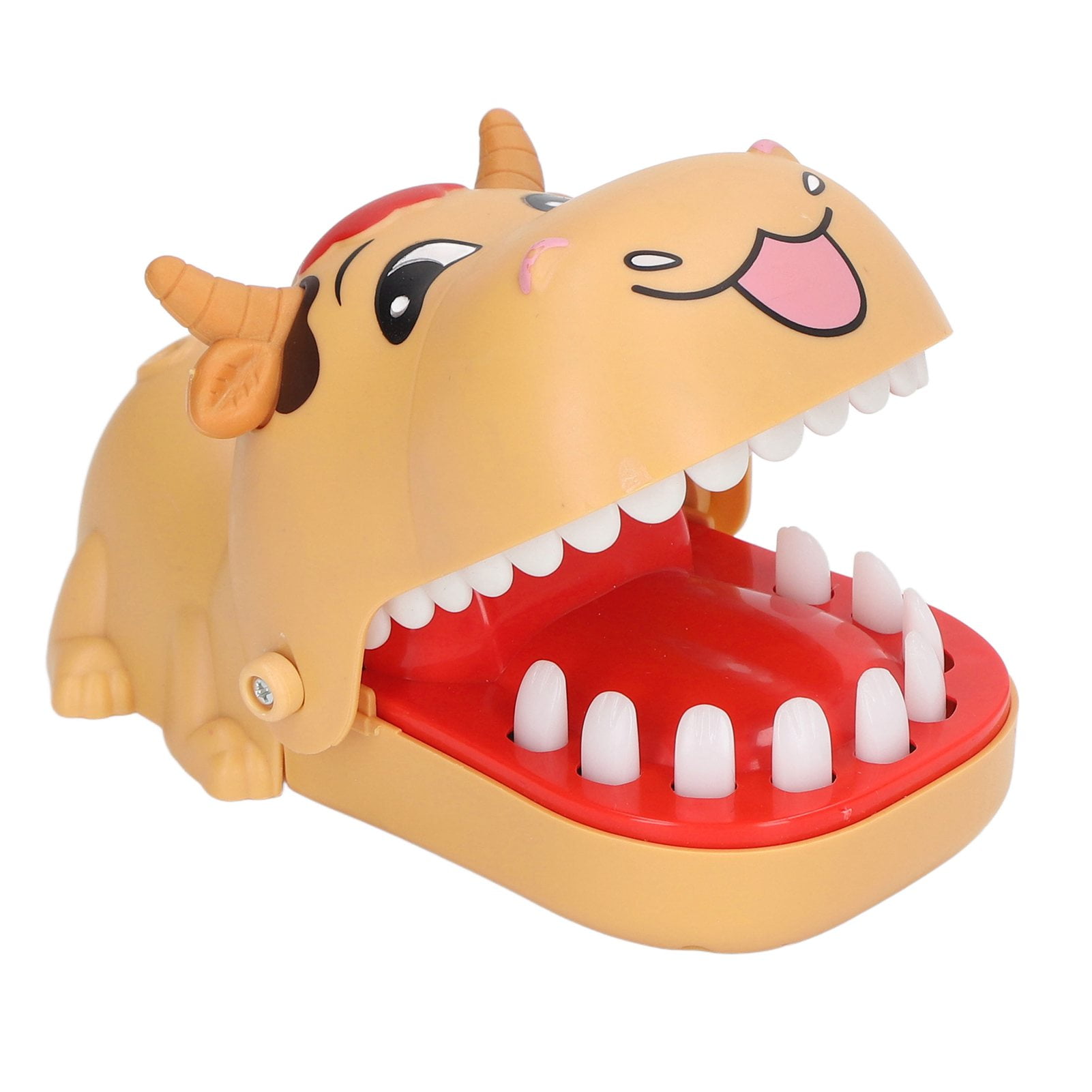 Juego de juguete para dientes con forma de vaca, truco interactivo para ...