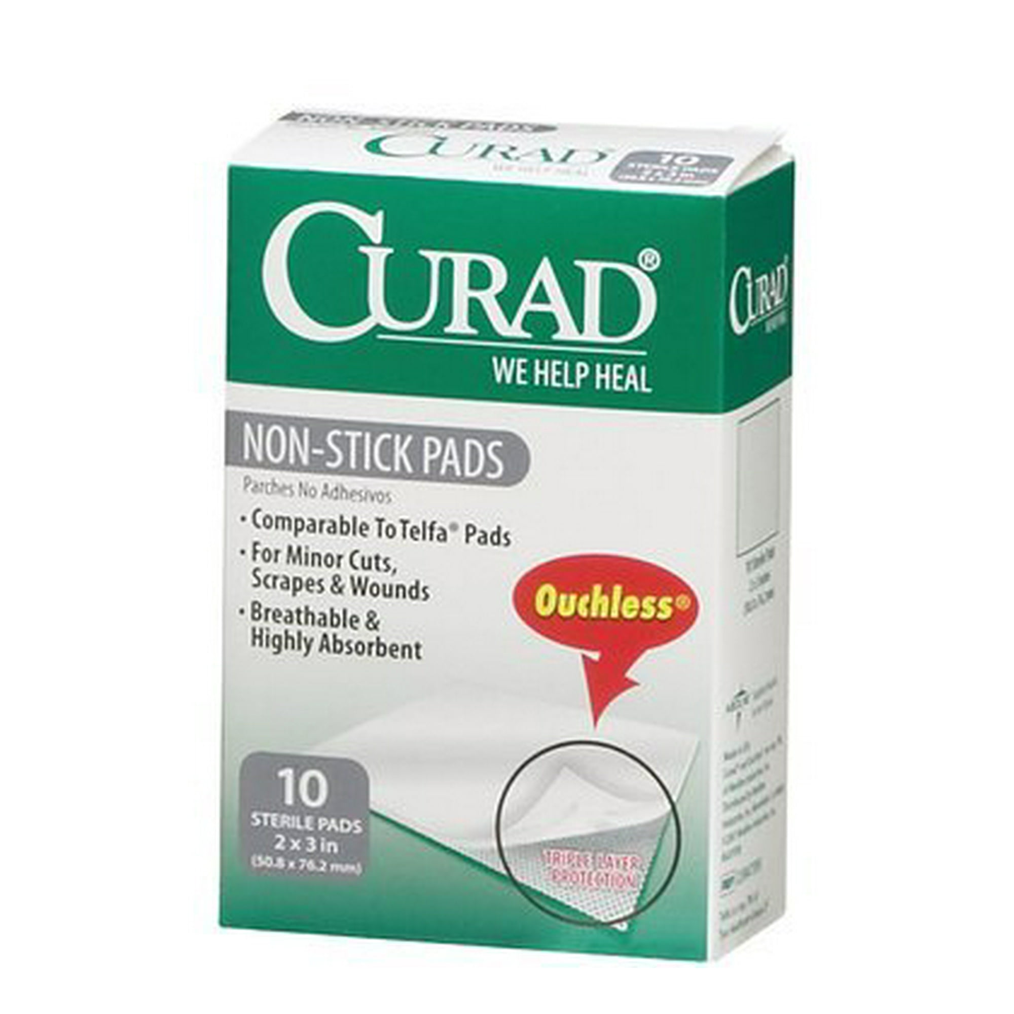 Click here for Curad Non Stick Pad W Adhes Tabs prices
