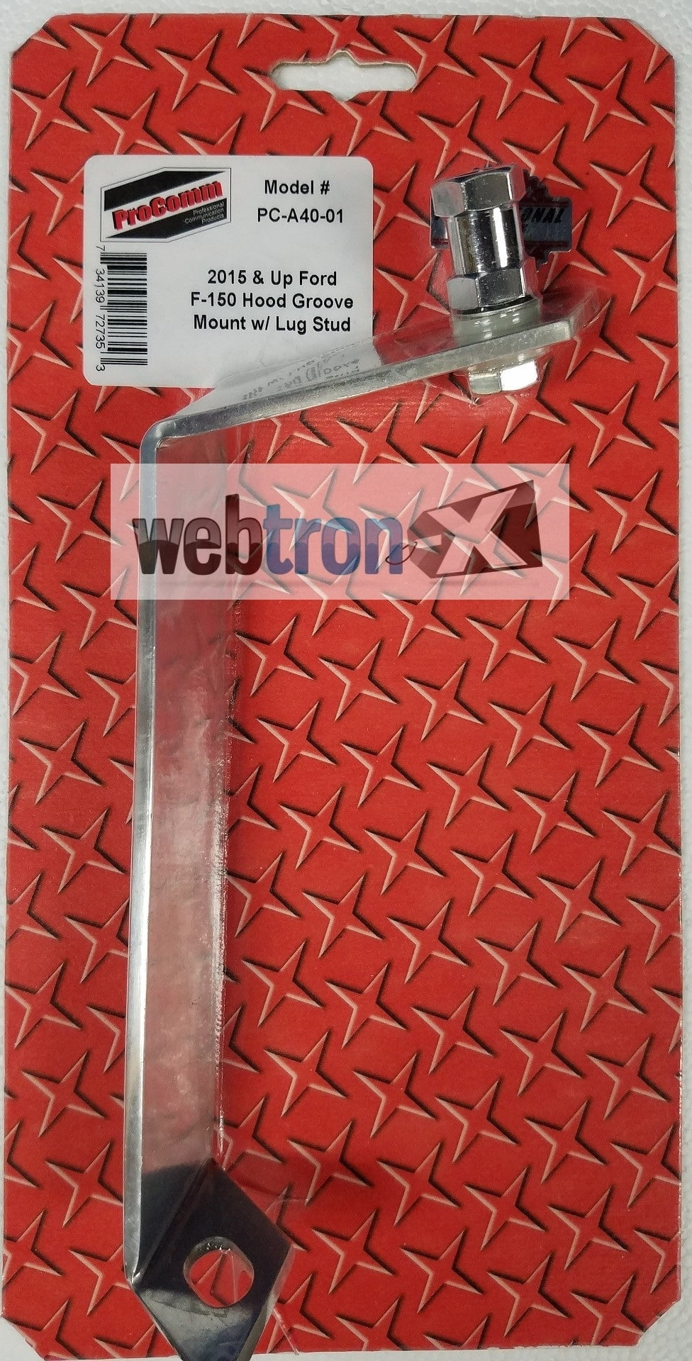 ProComm PC-A40-01 2015 & Up Ford F150 CB Radio Antenna Fender Mount w ...