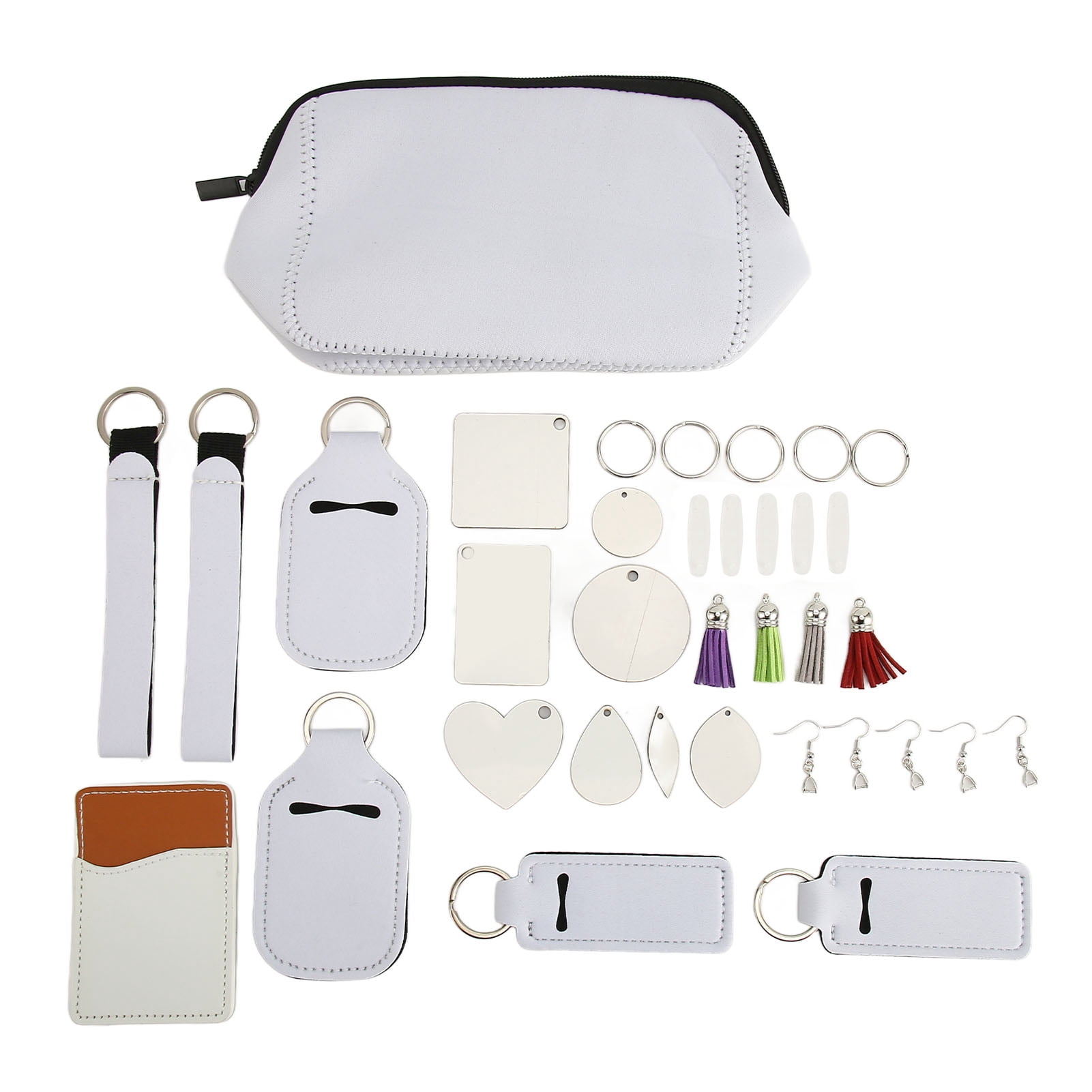 Sublimation Keychains Blanks, Double Sided Blank Enhancing Hands On ...