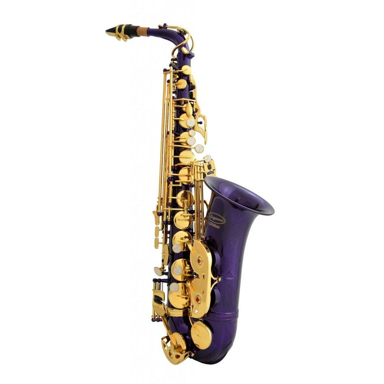 Purple Tenor Saxophone
