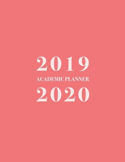 Cool Student Planners: 2019-2020 Academic Planner : Weekly & Monthly ...