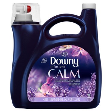 Downy Infusions, Calm Lavender, 83 Loads Liquid Fabric Softener, 56 fl ...