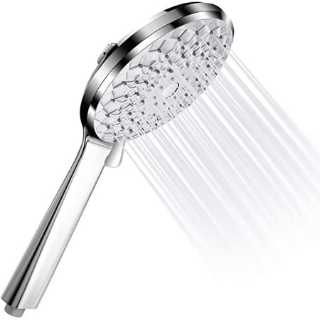 HISRFO Douchette à main avec pistolet pulvérisateur, pommes de douche 6 ...
