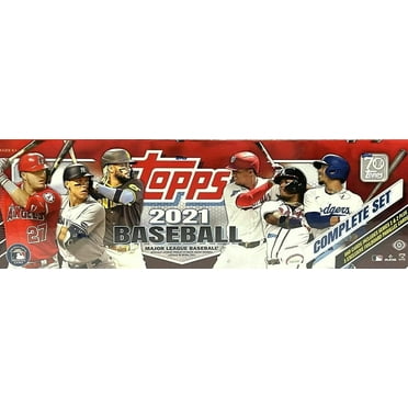 2021 Topps Baseball Complete Sets Retail Box Trading Cards - Walmart.com