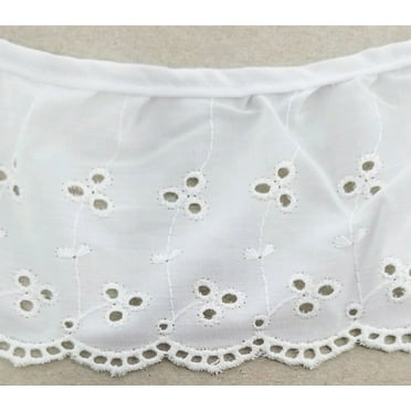 Wyla Red Ruffled Lace Trim 90 feet - Walmart.com