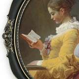 11x14 Picture Frame Oval Photo Frames for Wall Decor, Black Poster ...