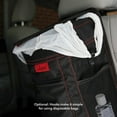 Lusso Gear Car Trash Can, Hanging Leakproof Vinyl Garbage Bin ...