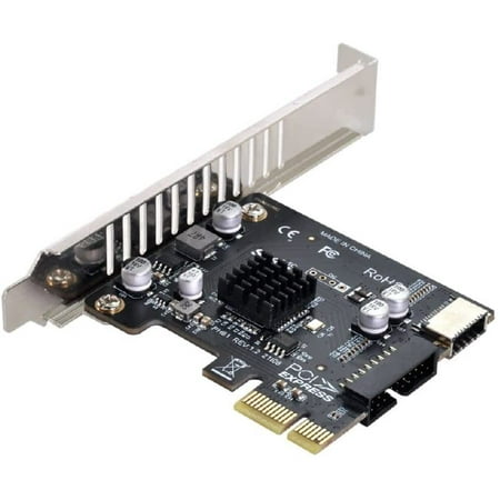 MSYMY 5Gbps Type-E USB 3.1 Front Panel Socket & USB 2.0 to PCI-E 1X ...