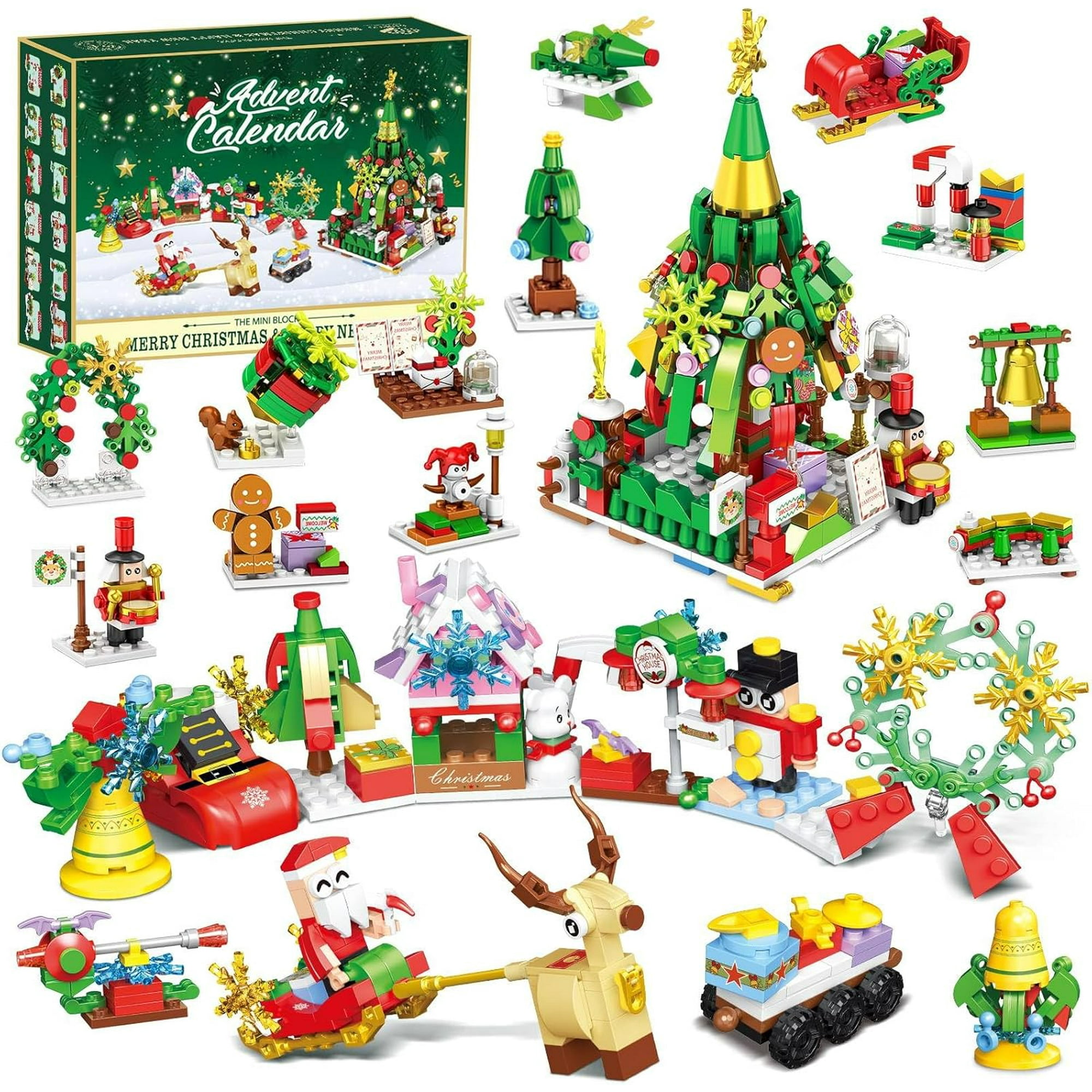 Click here for Unbranded Christmas Advent Calendar 2024 Building... prices