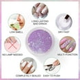 Morovan 12 Colors Acrylic Powder Set Glitter Professional Polymer ...
