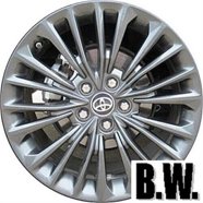 18" 18x8 Set of 4 New GLOSS Black Alloy Wheels for 2018-2022 Toyota ...