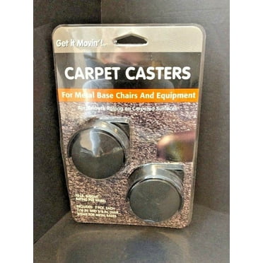 Master Caster, MAS23625, Deluxe Duet Non-Hooded Chair Mat Casters, 5 ...
