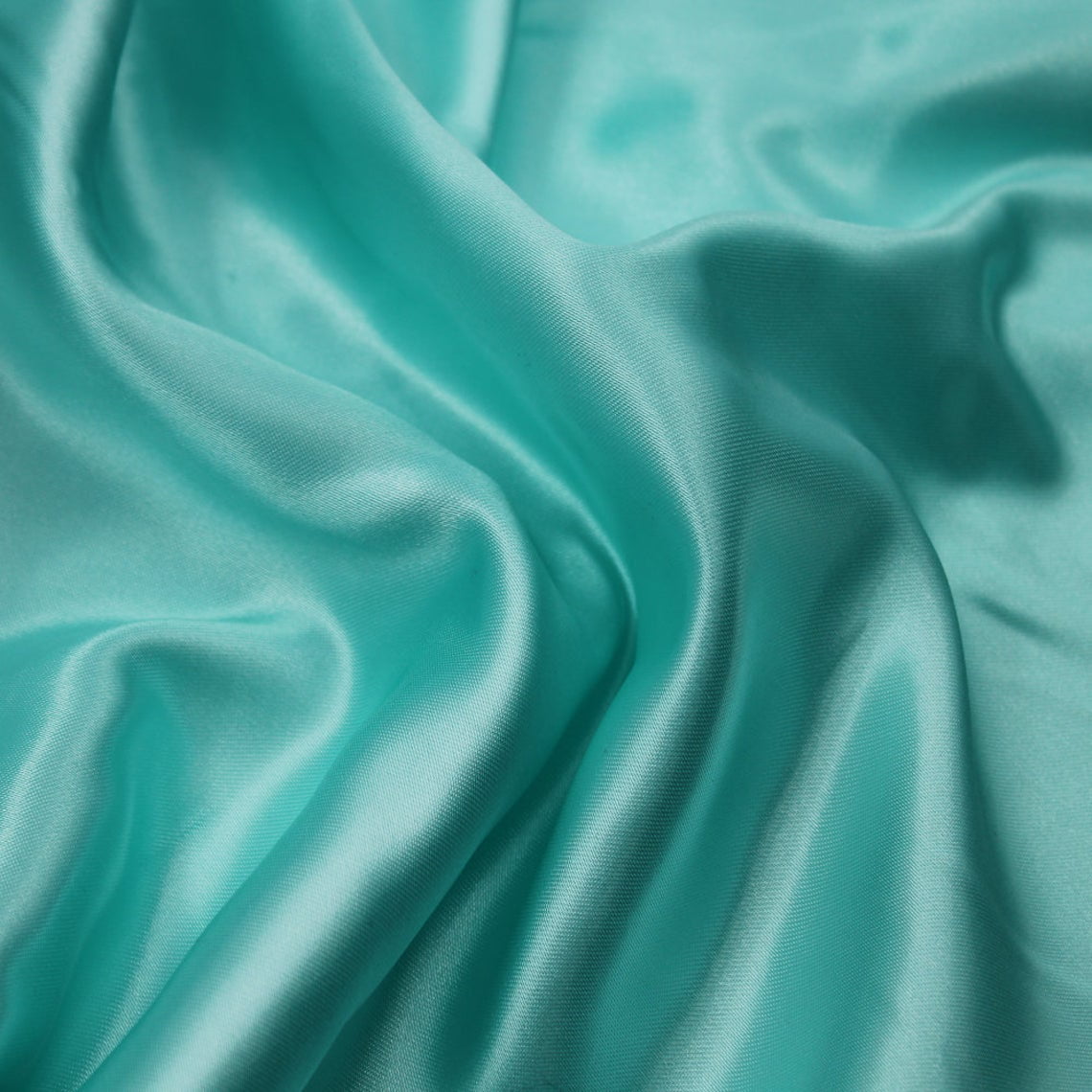 Aqua Blue Silk Fabric
