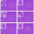 1 Set Acrylic Earring Handwork Template Card Leather Cutting Stencils ...
