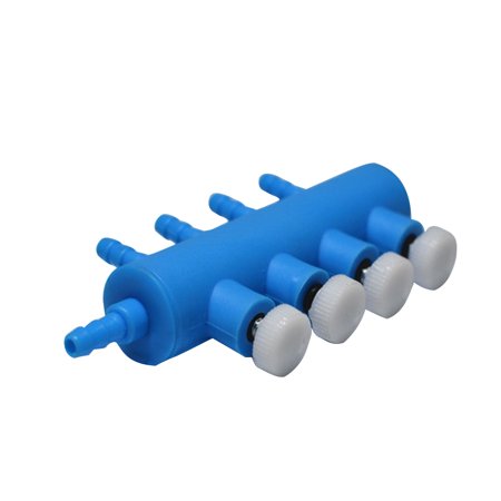 2 3 4 5 6 Way Air Flow Distributor Outlet Aquarium Switch Air Pump ...