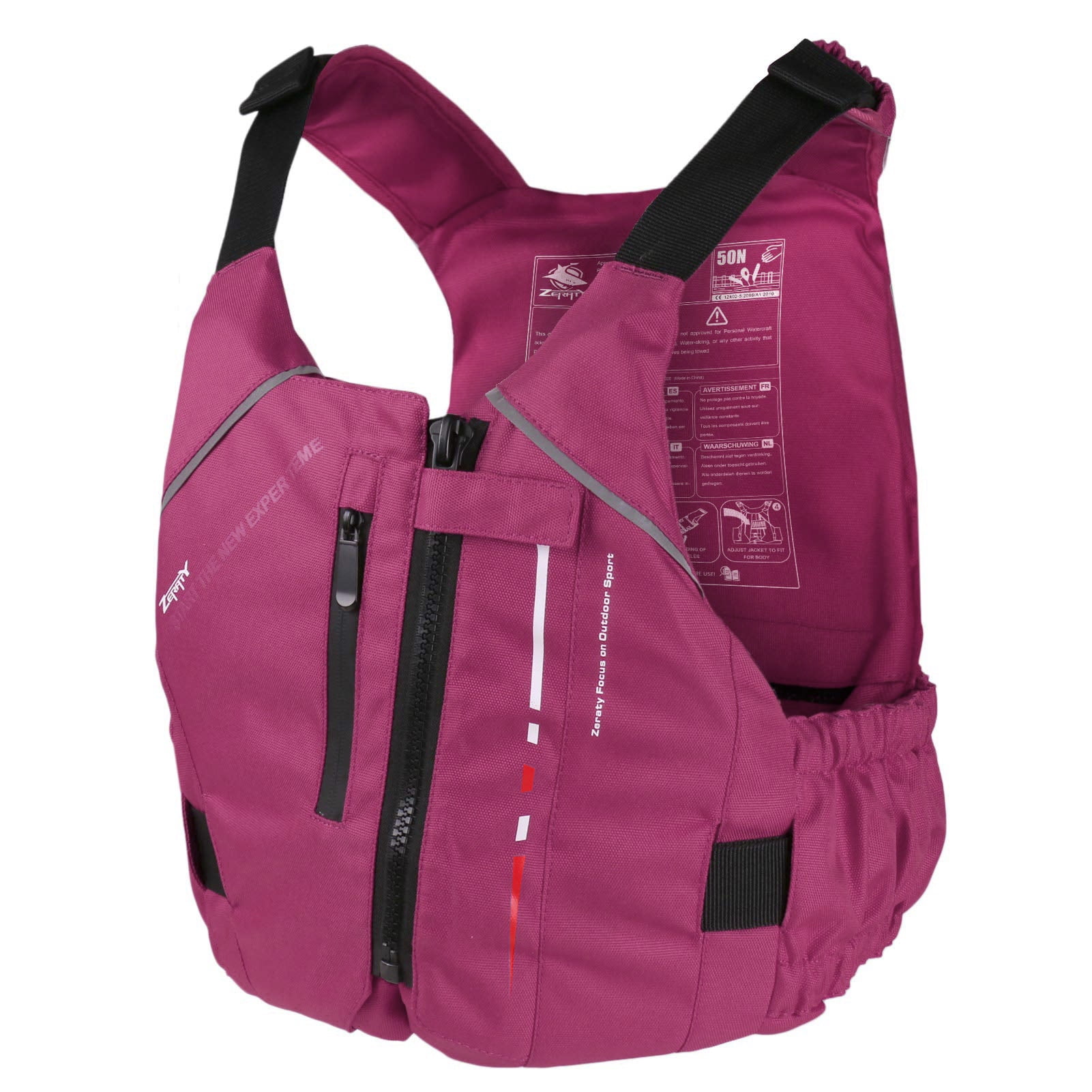 Zeraty Life Jacket for Adult,Float Buoyancy Aid Swim Vest for Swimming ...