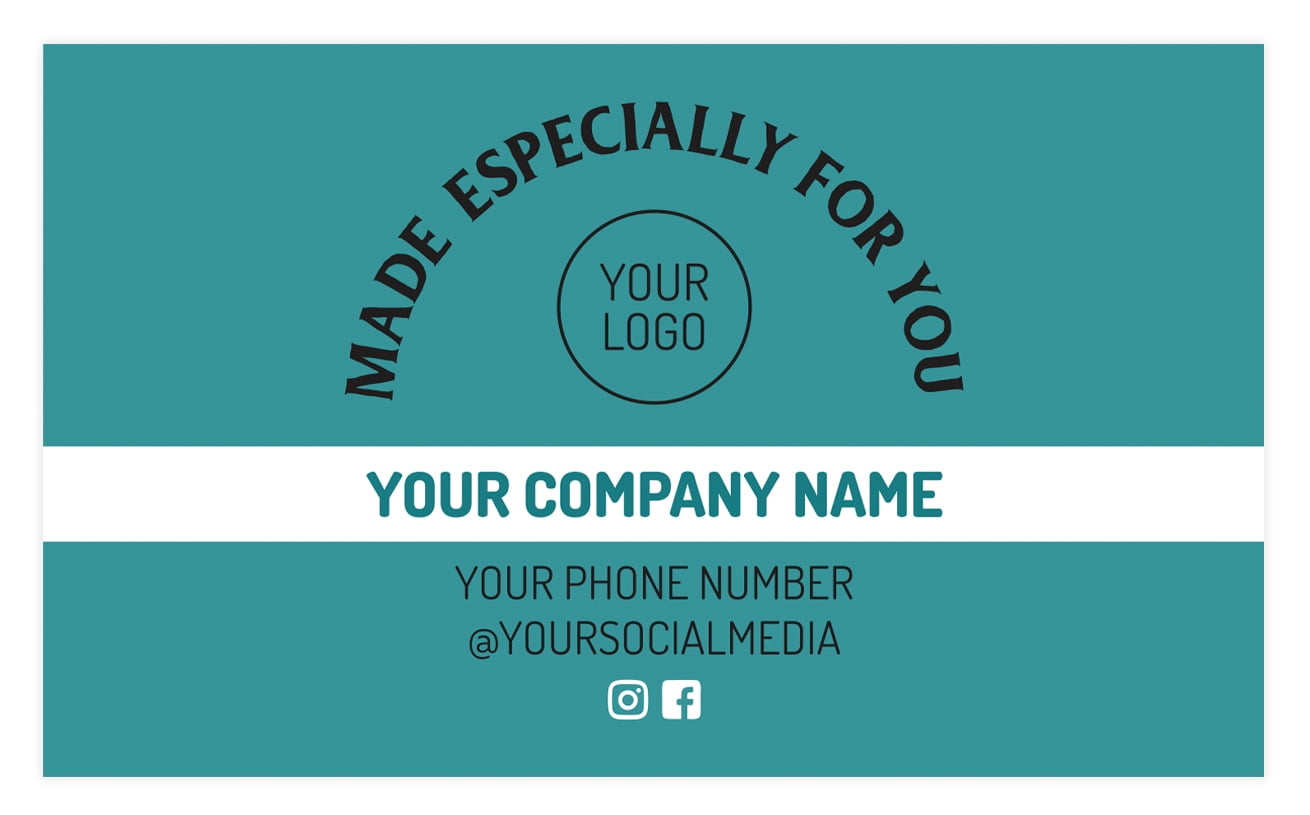 Printtoo Label for Small Business-100 RectangleCustom VinylPersonalized ...