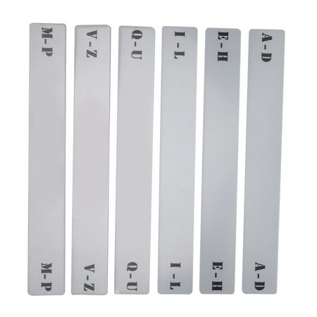 Vinyl Record Divider Card, Simple Clear Record Collection Label ...