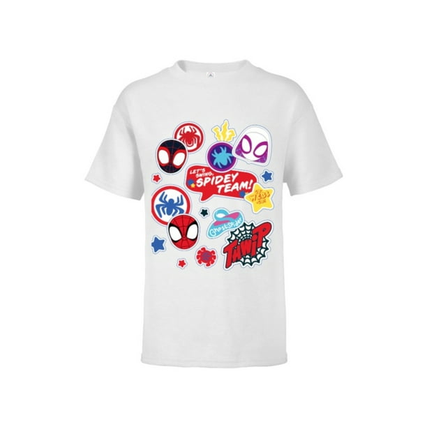Marvel Spidey and His Amazing Friends Spidey Team Stickers - Short ...