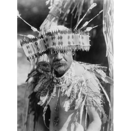 Pomo Dancer, C1924. /Na Pomo Native American From California In ...