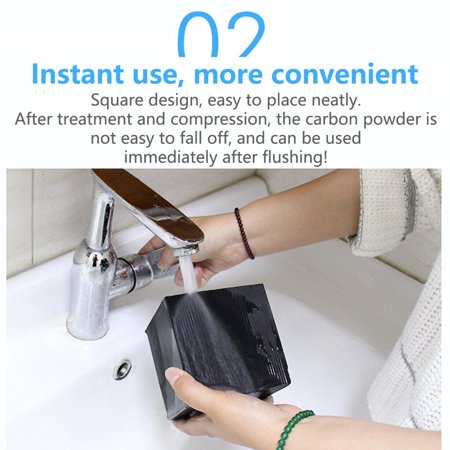 Aquarium Carbon Filter Cube Portable Activated Charcoal Deodorizing ...