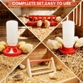 50"Chick Brooder Kit with Red Temperature-Controlled Heating Plate ...