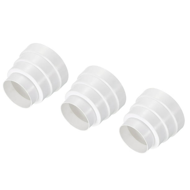Uxcell Duct Inline Reducer 3.15 - 4.72" Plastic Duct Adapter Increaser ...