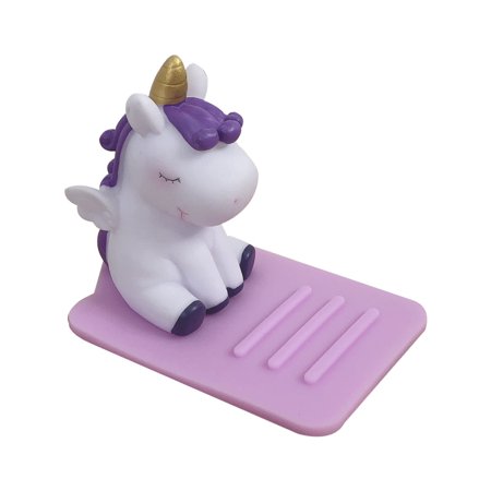 Unicorn Phone Holder - 1 Pack Adjustable Stand - Lovely Animal Desktop ...