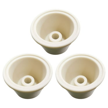 Drilled Rubber Stopper #6 (Set of 3) - Walmart.com