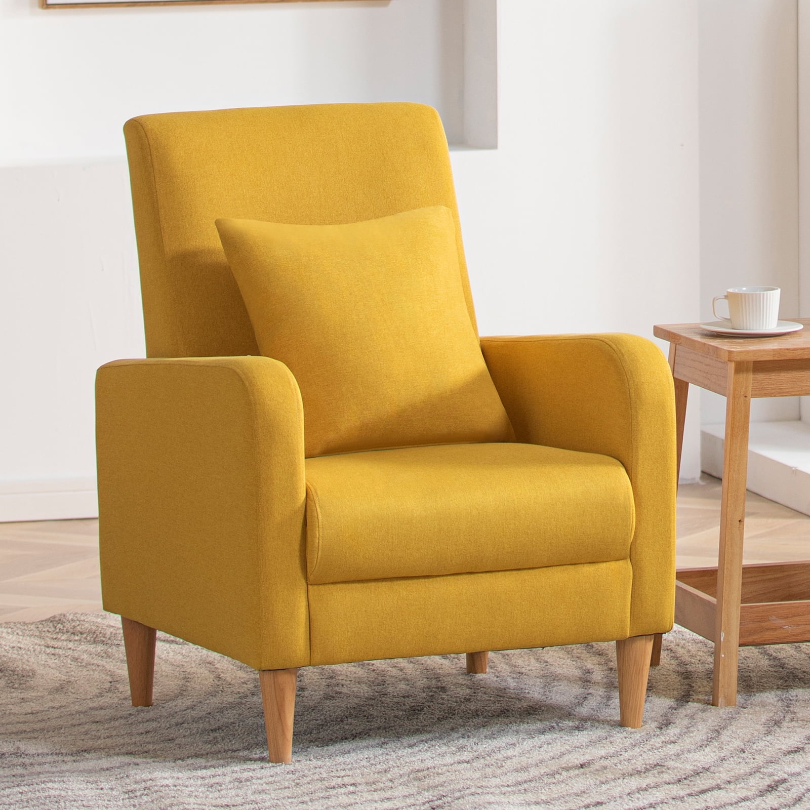 Click here for Malol Modern Upholstered Accent Chair Armchair Wit... prices