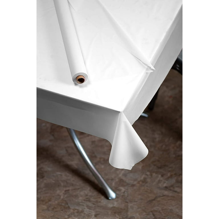 White Paper Tablecloth Roll