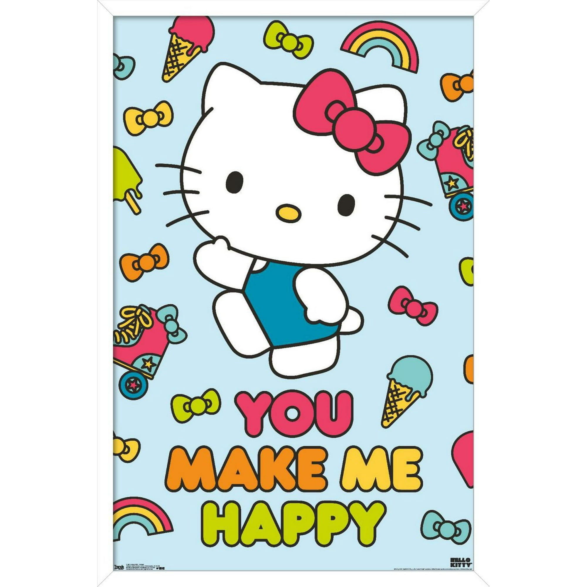 Click here for Trends International Hello Kitty - Happy Wall Post... prices