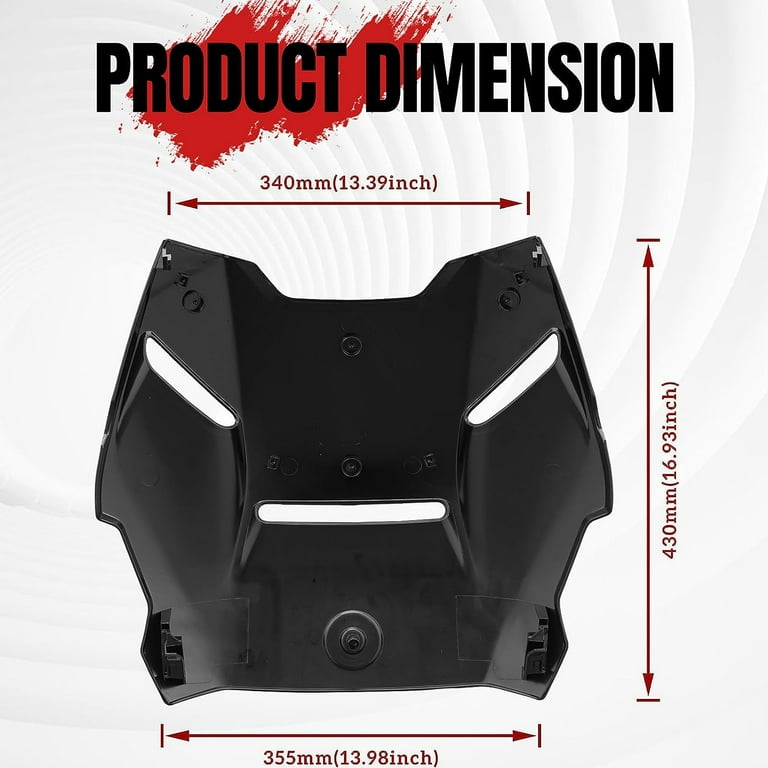 Can Am Ryker A & UTV PRO Carbon Fiber Hood Panel For Ryker, Hood Scoop ...