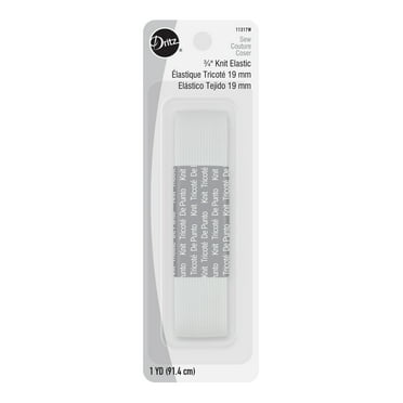 Dritz 1/4" Soft Stretch Elastic, 3 yd. - Walmart.com