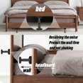 Adjustable Threaded Headboard Stoppers/Bumper Against Wall, 4 Pack ...