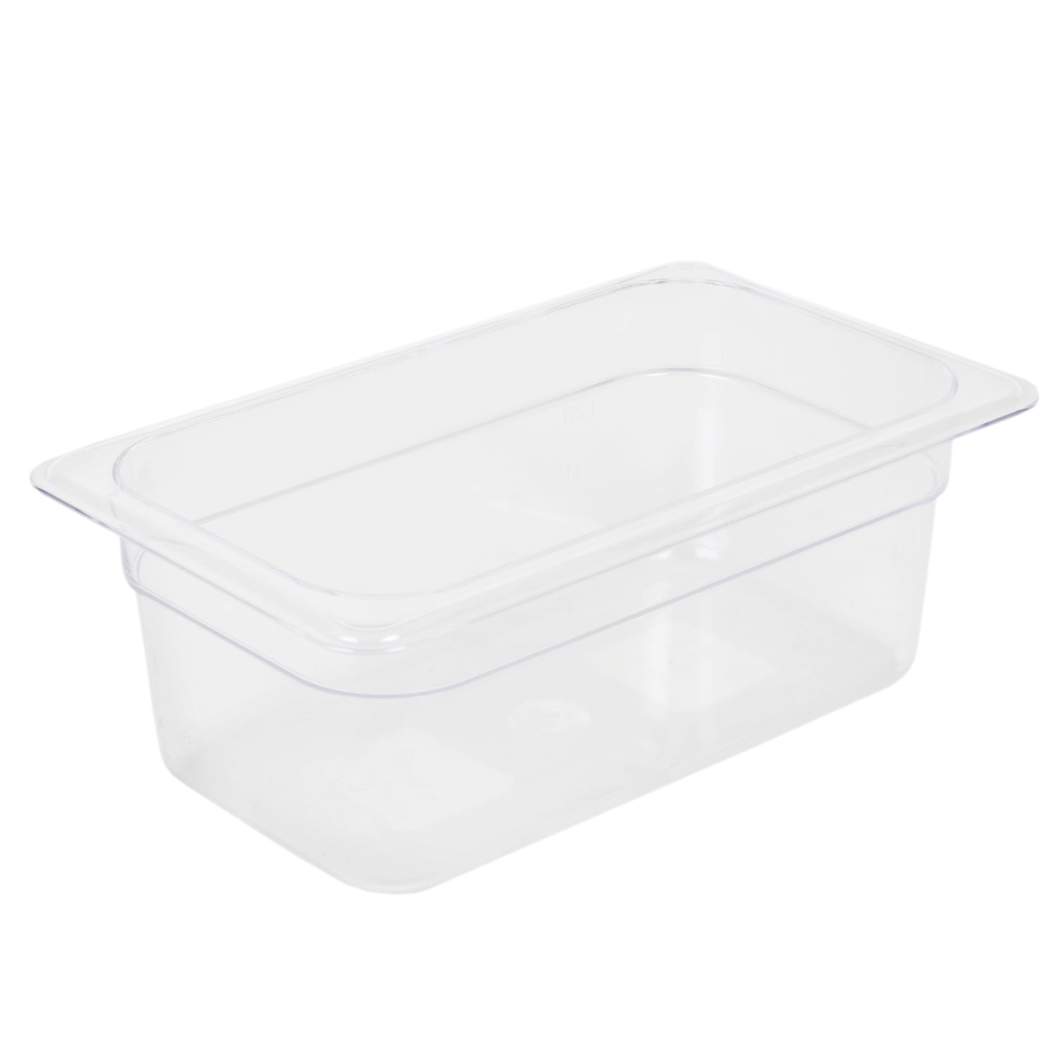 Excellante Quarter size 4 inch deep polycarbonate food pan, NSF ...