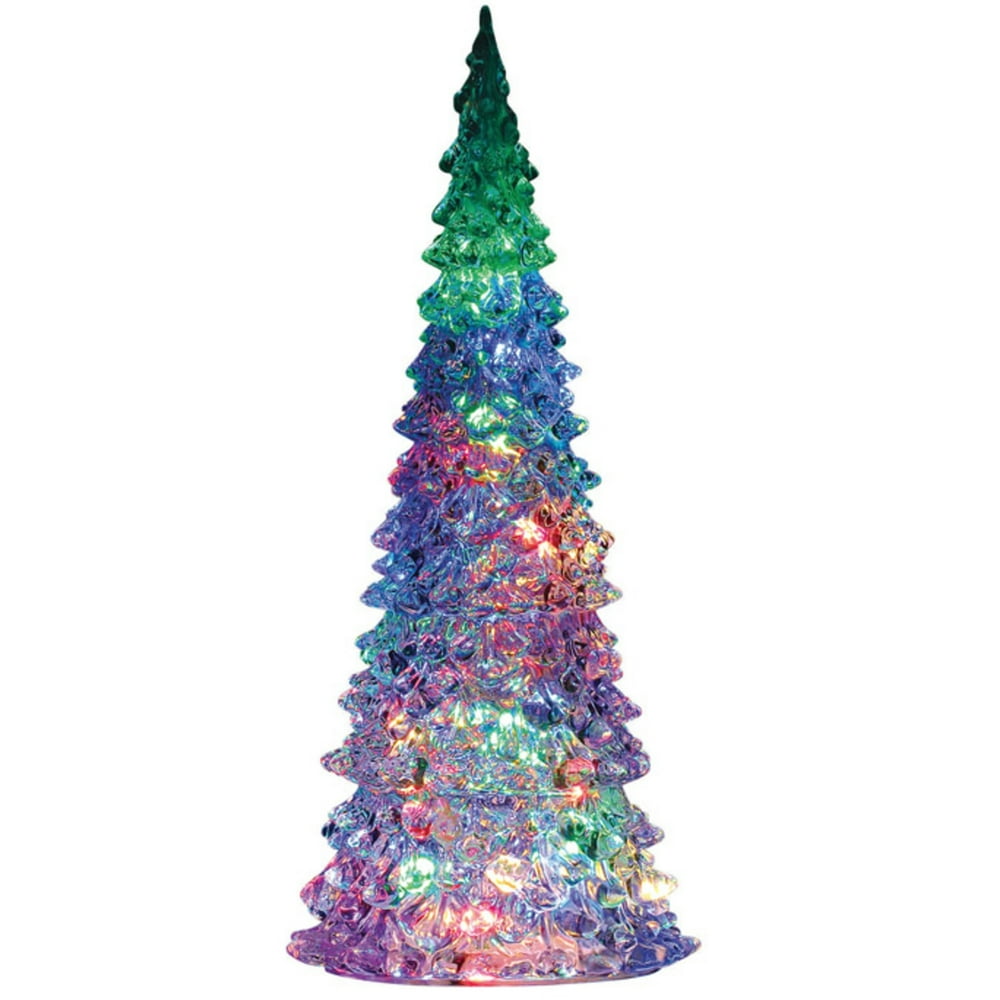 Lemax 94510 Large Lighted Crystal Christmas Tree, Multicolored ...