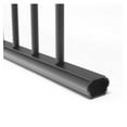Aluminum Deck Railing Kit 6 ft x 36 in Black - Classic Line Rail System ...