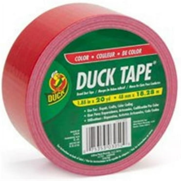 Duck Brand Color Duct Tape, 1.88 in. x 20 yd., Red - Walmart.com