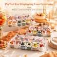 24 COMPARTMENT DESIGN & COMPLETE SET: Each pack includes 10 disposable ...