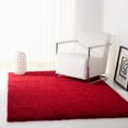 SAFAVIEH California Solid Plush Shag Area Rug, Red, 8' x 10' - Walmart.com