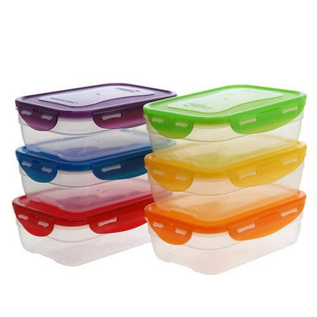 Lock & Lock Nestable Storage (Set of 6) - Walmart.com