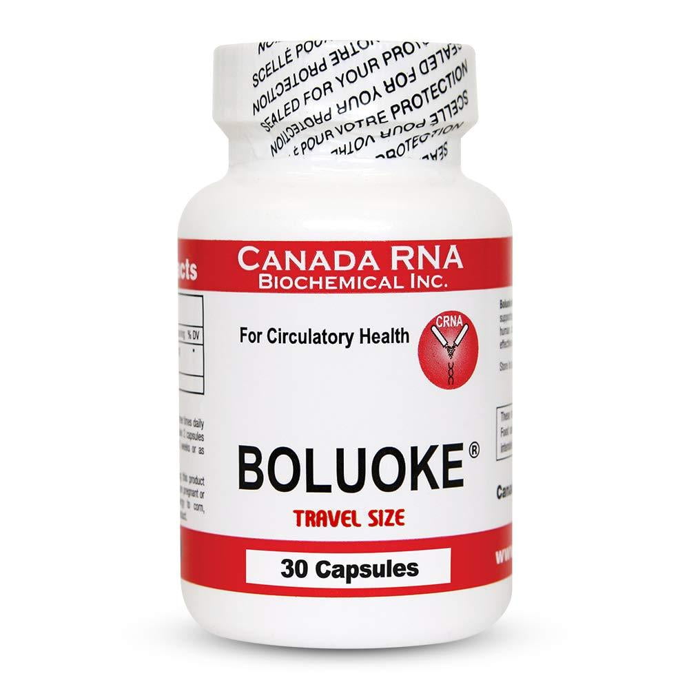Canada RNA Boluoke (Lumbrokinase) for Circulatory Health, 30 caps 30 ...