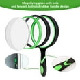 Nazano 2Pcs Magnifying Glass, Rubber Handheld Magnifying Glasses for ...