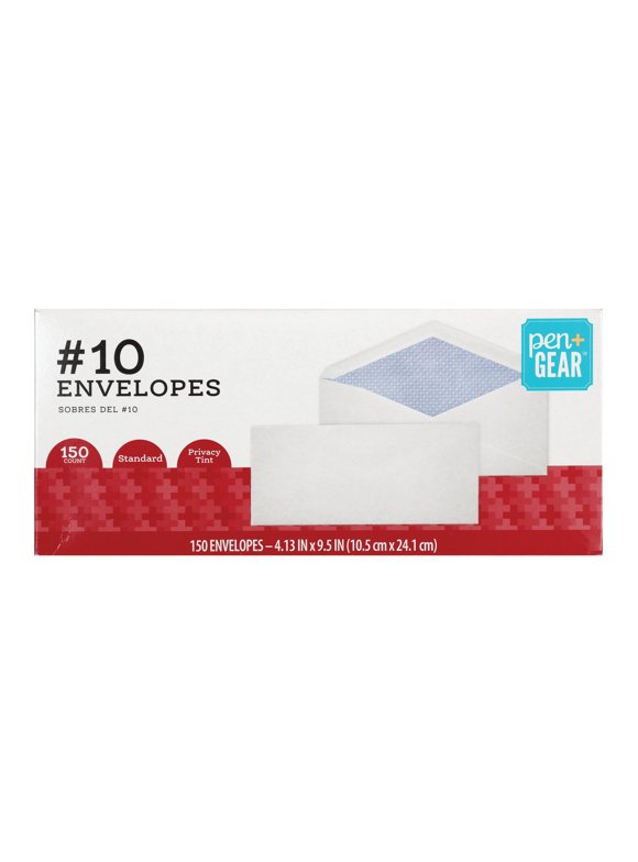 #10 Security Envelopes in #10 Envelopes - Walmart.com