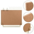 Weiweiguan Desktop Cork Board With Stand Double Sided Memo Board For